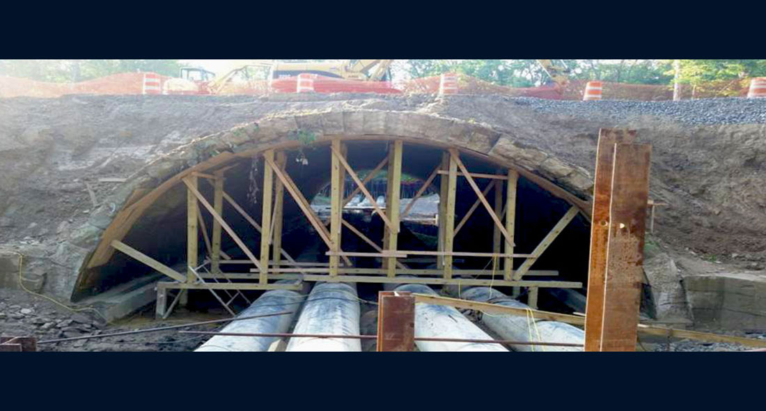 Stone Arch Bridge Construction